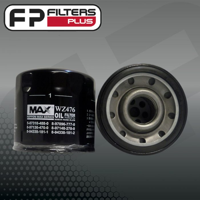 WZ476NM Wesfil Oil Filter - Filters Plus WA Isuzu Trucks NPR, NKR, FSS