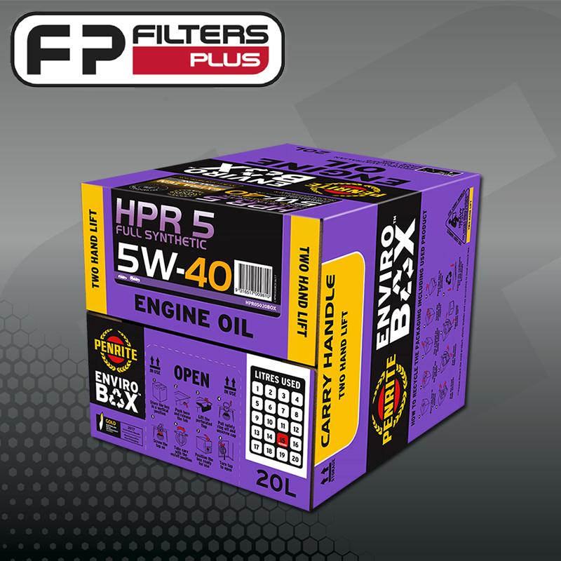 HPR05020BOX Penrite Engine Oil | Filters Plus WA - HPR 5W40 20 Litres