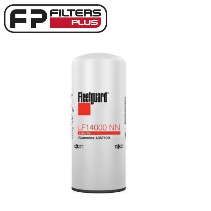 LF14000NN Fleetguard Oil Filter - Filters Plus WA - Cummins 4367100
