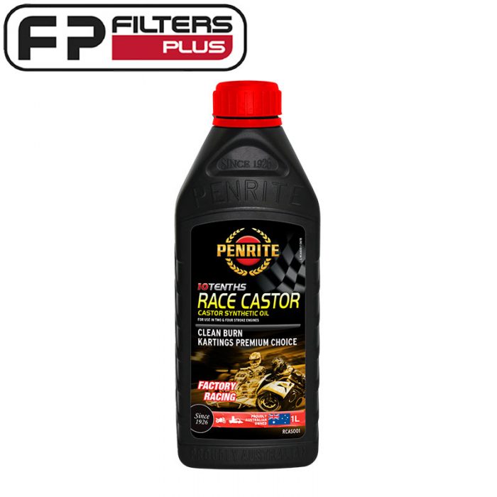 RCAS001 Penrite 2 Stroke Castor Race Oil 20W40 - Filters Plus WA -1L