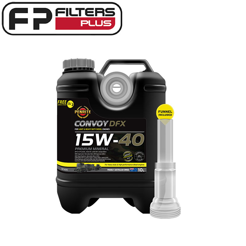 DFX010 Penrite Convoy DFX 15W40 Mineral Oil - Filters Plus WA - 10L