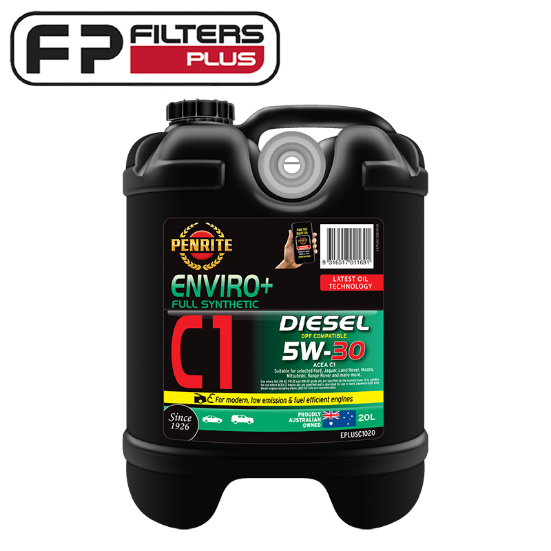 EPLUSC1020 Penrite Enivro+ C1 5W30 Engine Oil - Filters Plus WA - 20L