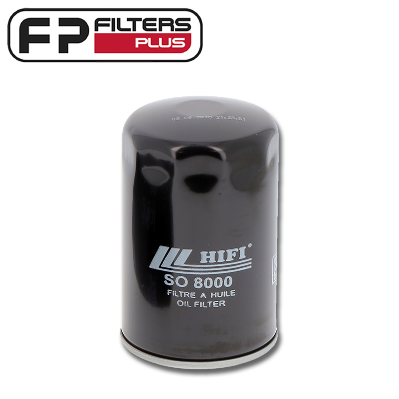 SO8000 HIFI Oil Filter Fits Lombardini, Kohler, JCB, Ghel - Filters Plus WA