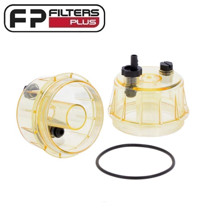 MO3016 HIFI Fuel Filter Bowl Fits Racor, Cat, Komatsu - Filters Plus WA