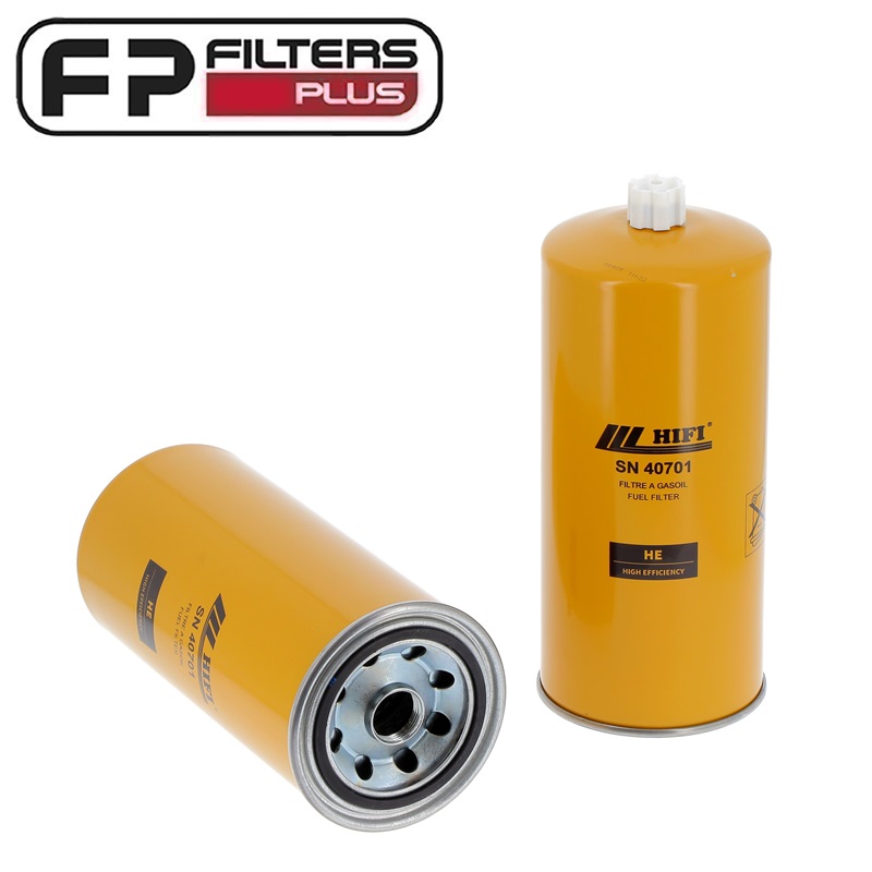 SN40701 HIFI Fuel Filter Fits Caterpillar Dump Trucks - Filters Plus WA