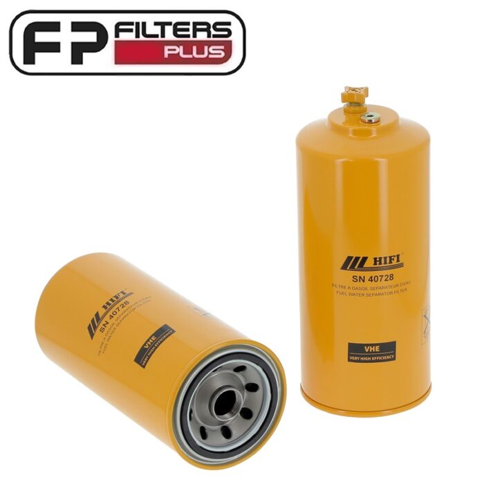 SN40728 HIFI Fuel Filter Fits Caterpillar 966M Loader - Filters Plus WA